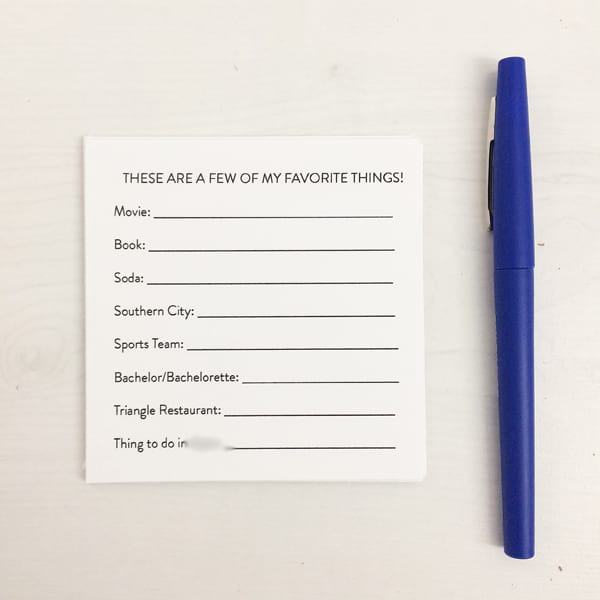 How to host a favorite things party - Em for Marvelous